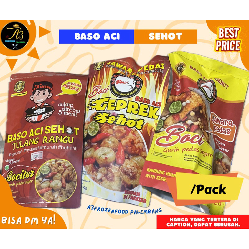 Jual Baso Aci Sehot | Baso Aci tulang rangu | Baso aci geprek | Boci ...