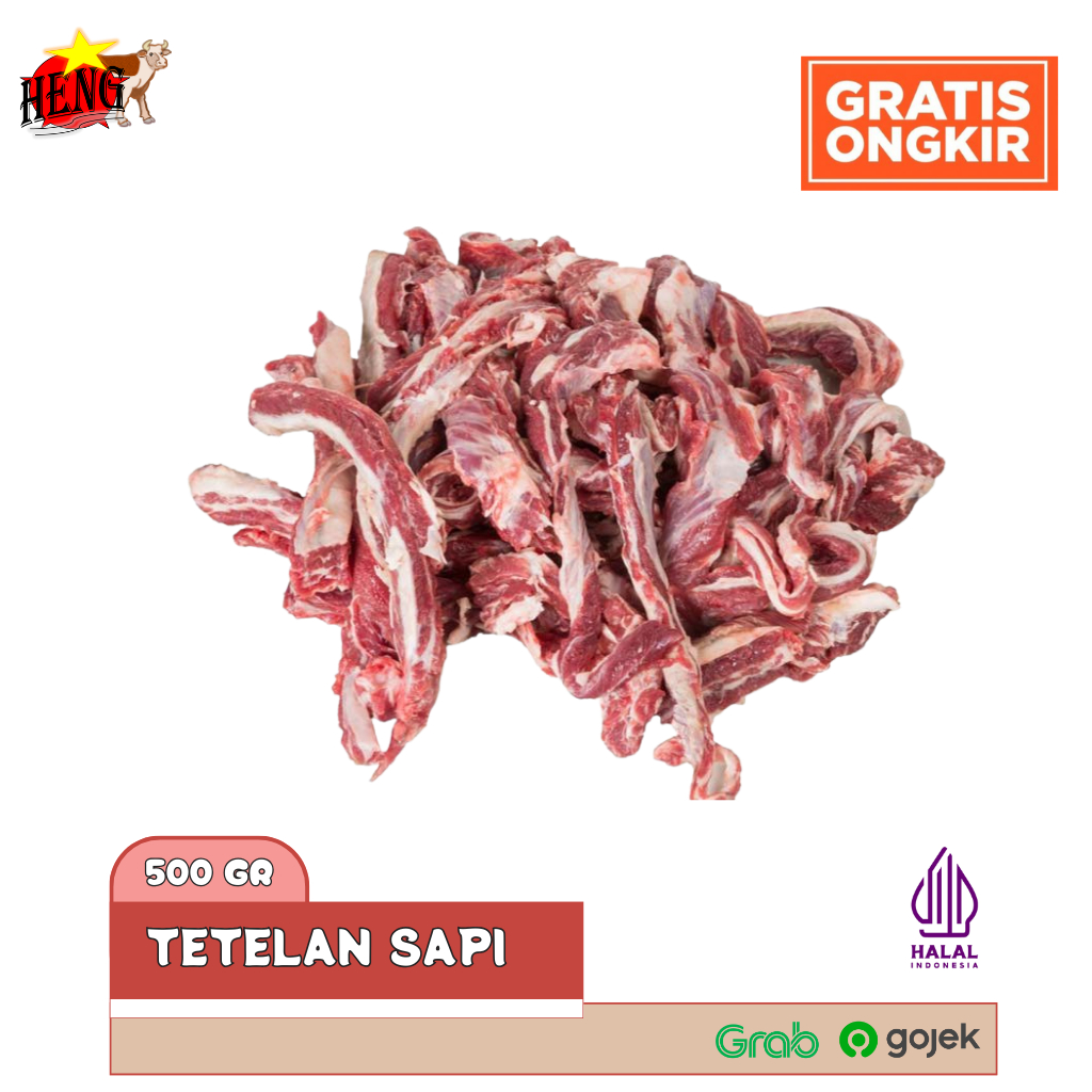 Jual tetelan sapi urat dan lemak - 500gr | Shopee Indonesia