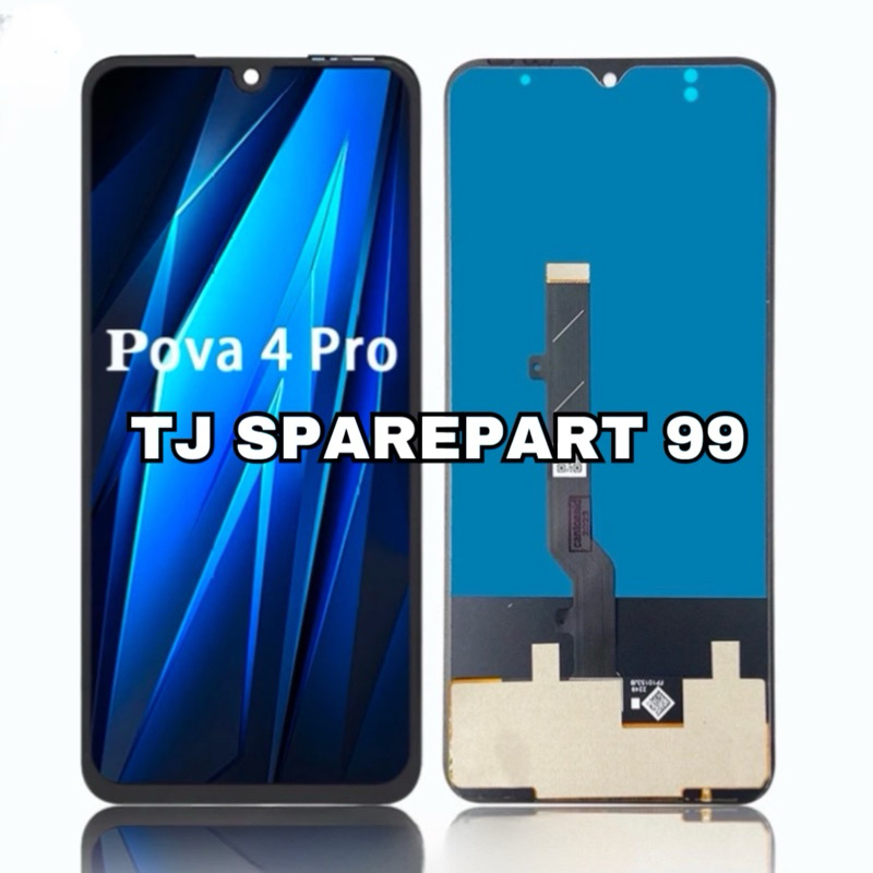 Jual LCD TOUCHSCREEN TECNO POVA 4 PRO LG8N COMPLETE 1 SET | Shopee ...
