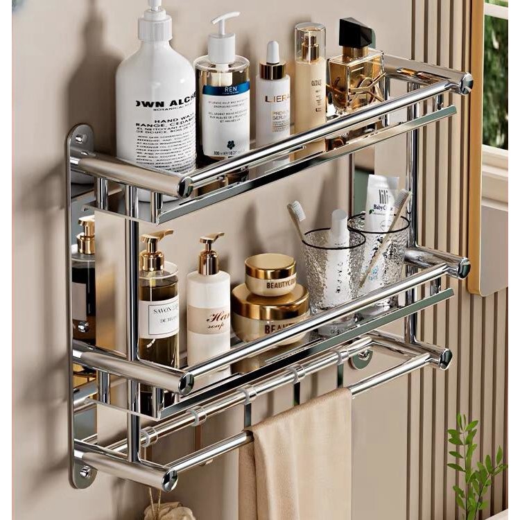 Jual Sus304 Rak Sabun Dinding Kamar Mandi /Rak Bumbu Dapur /Rak Gantung ...