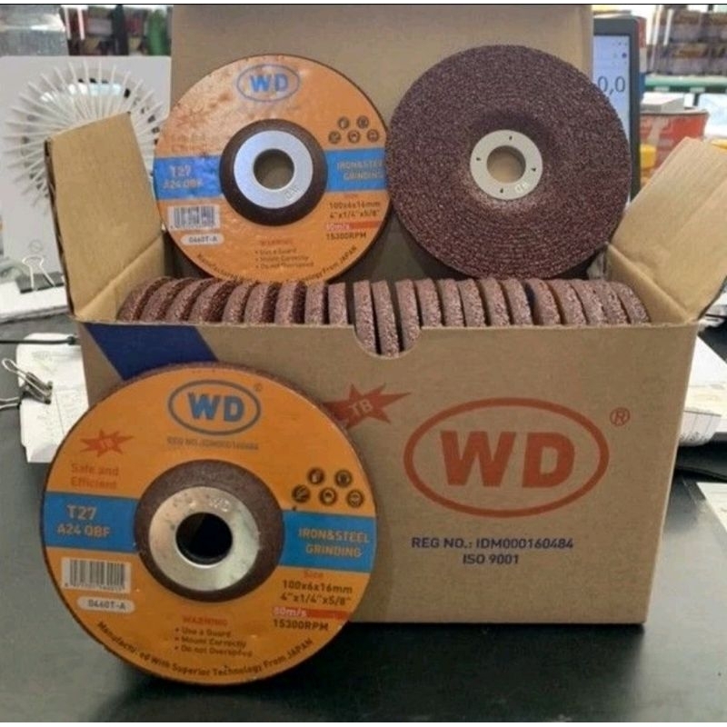 Jual Mata gerinda Poles WD 4 inch | Shopee Indonesia