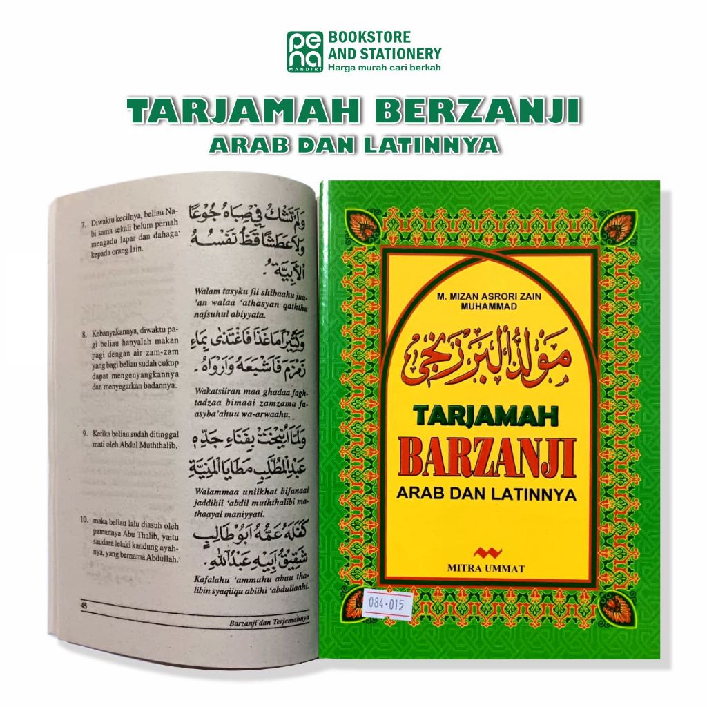 Jual Buku Barzanji Terjemah Arab dan Latinnya | Shopee Indonesia
