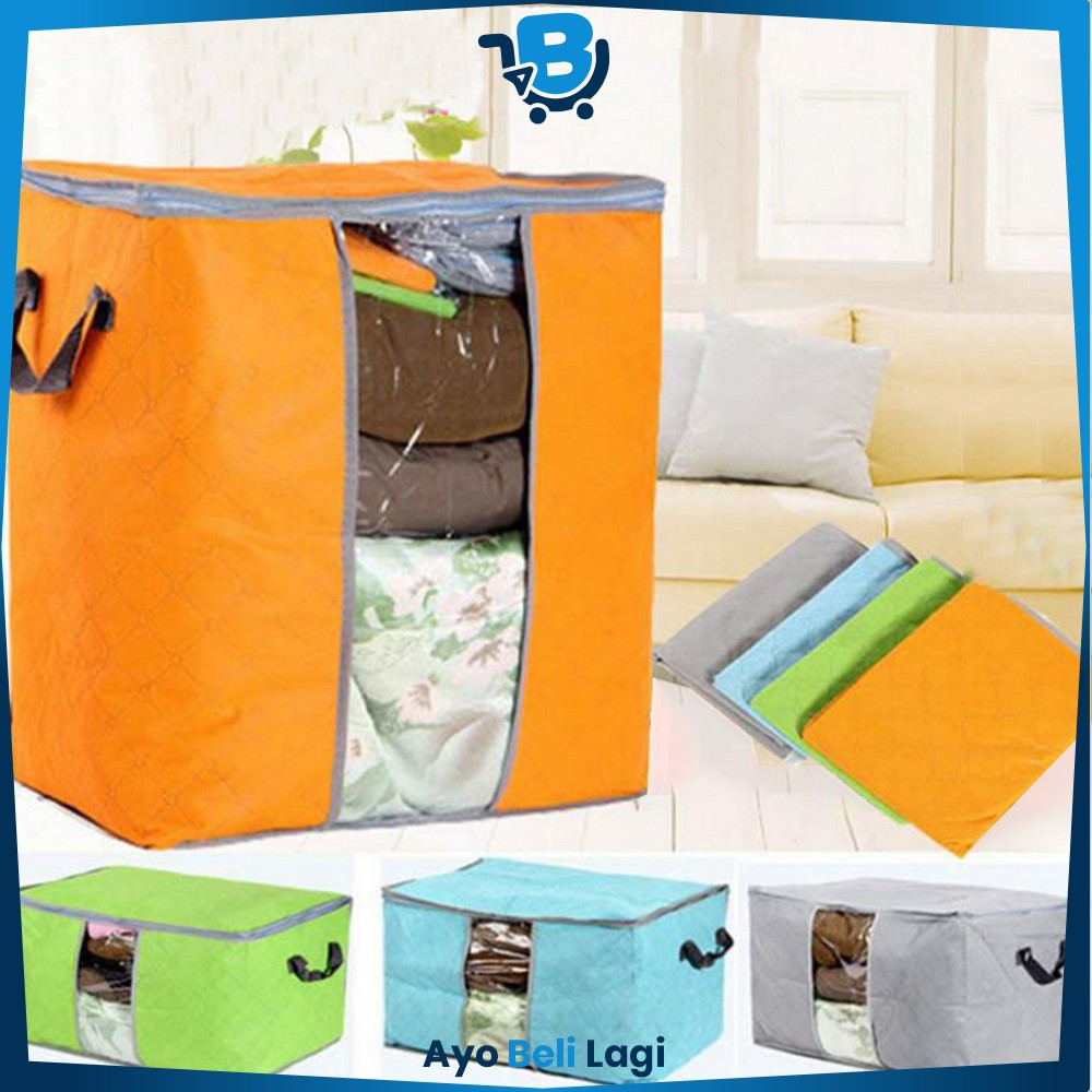 Jual Tempat Penyimpanan Bed Cover Selimut Baju Serbaguna / Tas ...