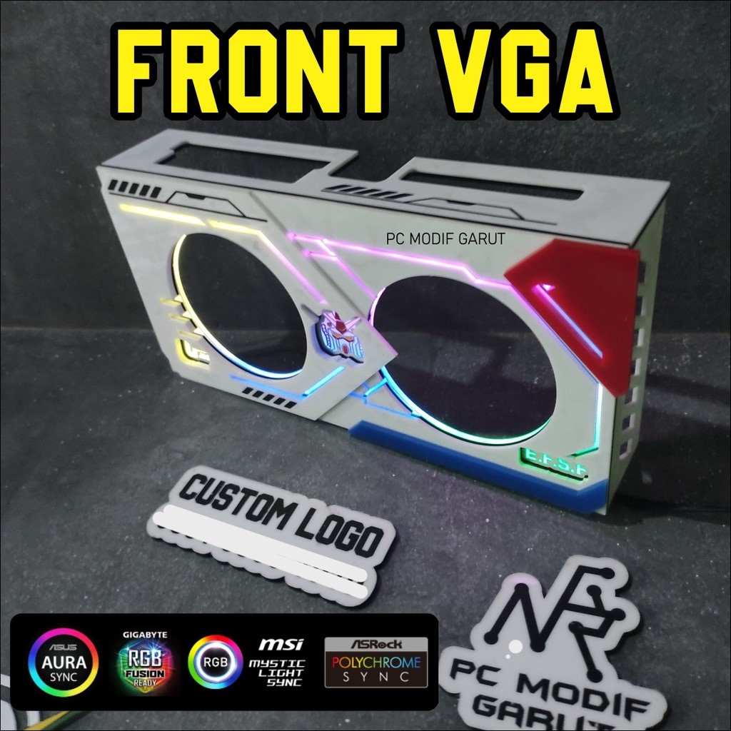Jual FRONT COVER VGA LOGO CUSTOM | Shopee Indonesia