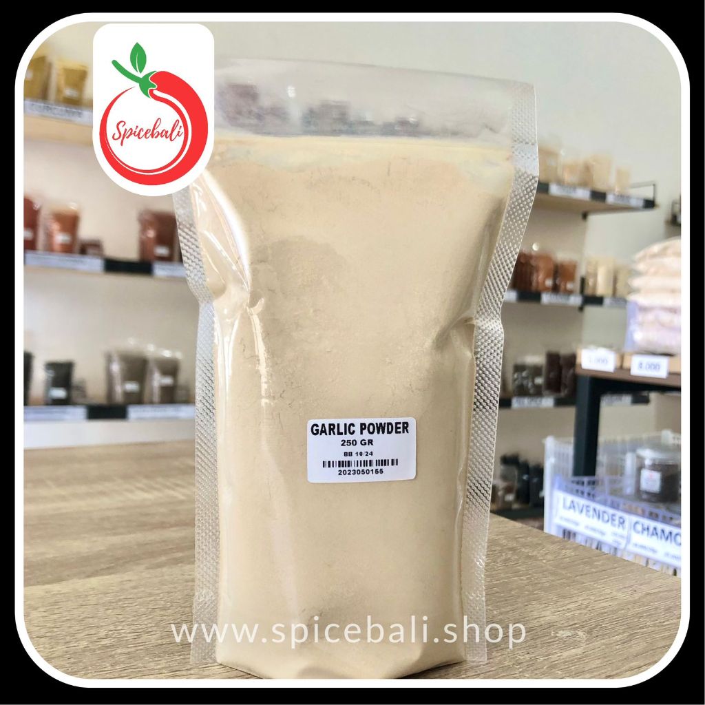 Jual Bawang Putih Bubuk 250 gr / Garlic Powder 250 gr / Pure Garlic ...