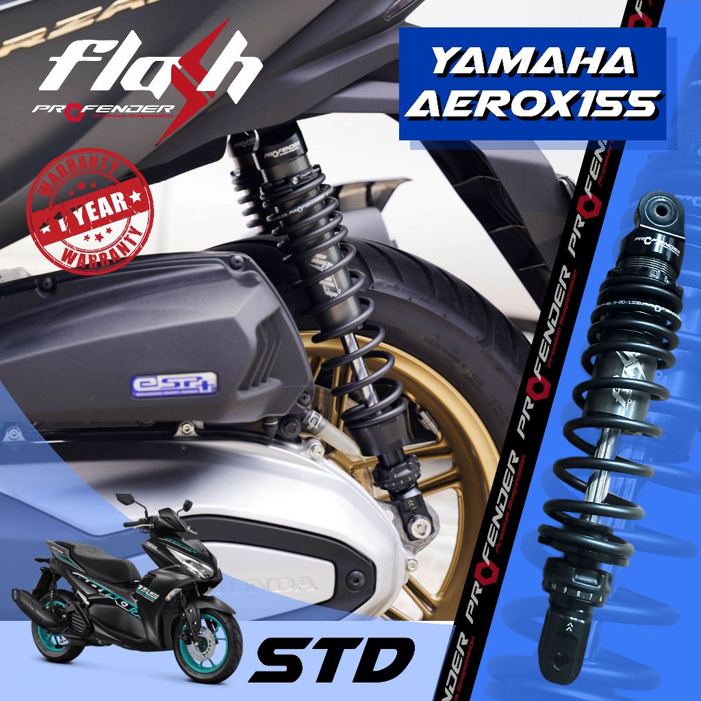 Jual Suspensi Shock Shockbreaker PROFENDER - FLASH series - Honda PCX ...