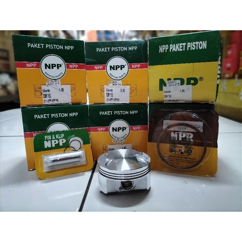 Jual Piston Kit NPP CBR150 (KPP) STD 50 100 150 200 250 300 350 400 ...