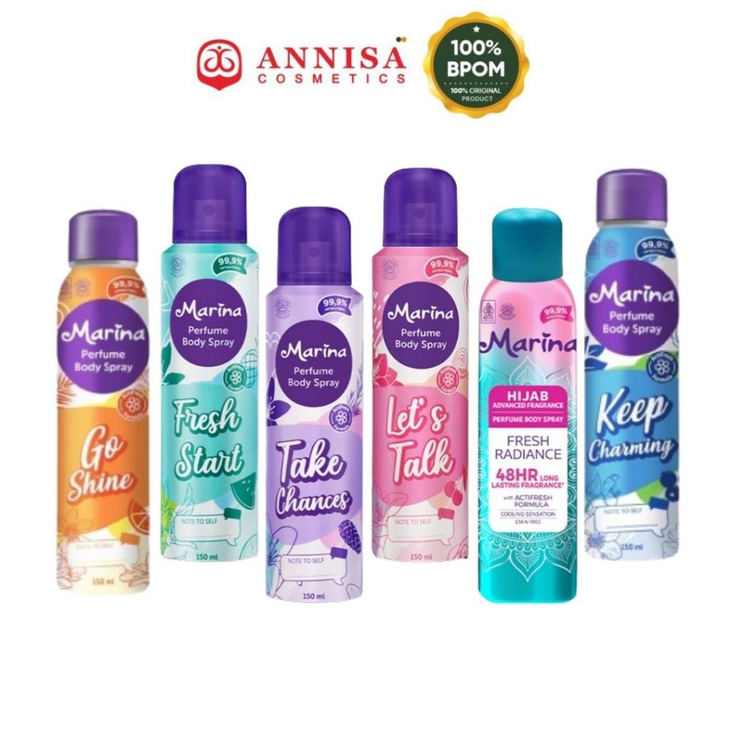 Jual Marina Perfume Body Spray - 99,9% Anti Bacterial untuk ...