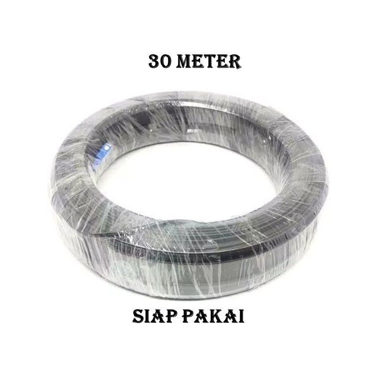 Jual Precon Kabel Fiber Optic 30 Meter Siap Pakai 1 Core 3 Seling ...
