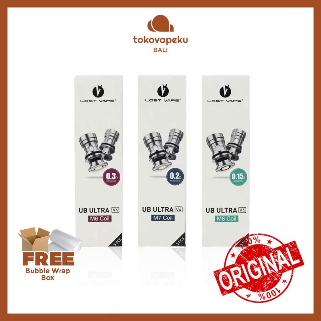 Jual COIL UB ULTRA V4 COIL B60 COIL B80 UB ULTRA COIL by LOST VAPE ...