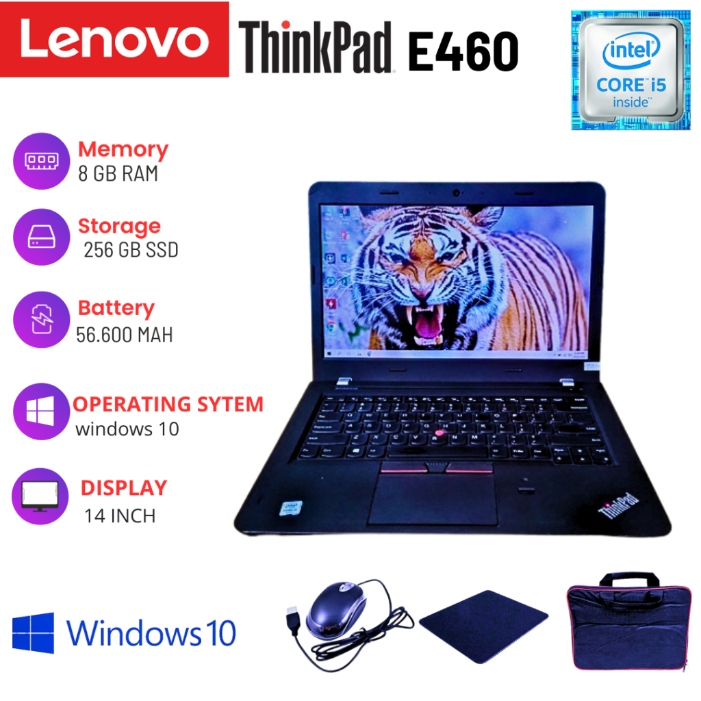 Jual LAPTOP LENOVO THINKPAD E450/E440/E460/E470 SECOND GARANSI 100% LAPTOP COCOK BUAT ANAK ...