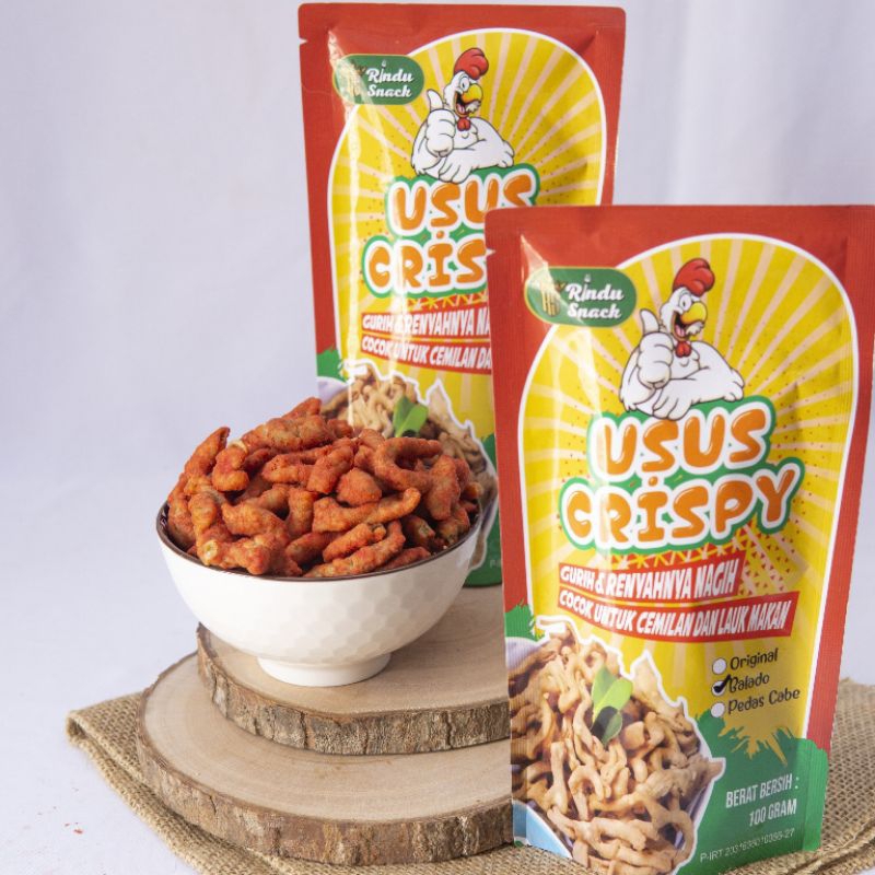 Jual Usus Crispy | Usus Krispi | Usus Goreng | keripik usus | Shopee ...