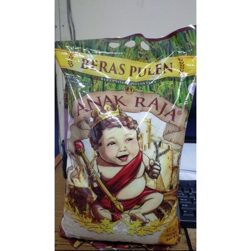 Jual Beras ANAK RAJA 5KG/PACK | Shopee Indonesia