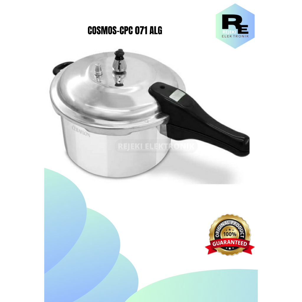 Jual PRESTO COSMOS CPC-071ALG / CPC 071 AL ALUMUNIUM PRESSURE COOKER 7 ...