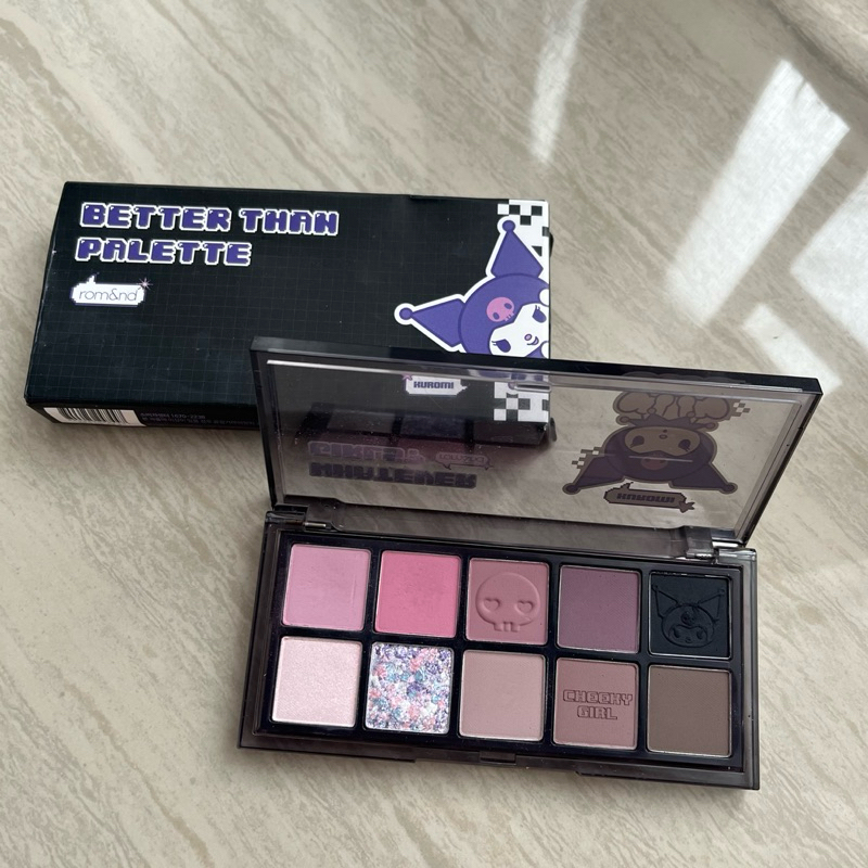 Jual Romand x Sanrio Eyeshadow Palette Kuromi | Shopee Indonesia