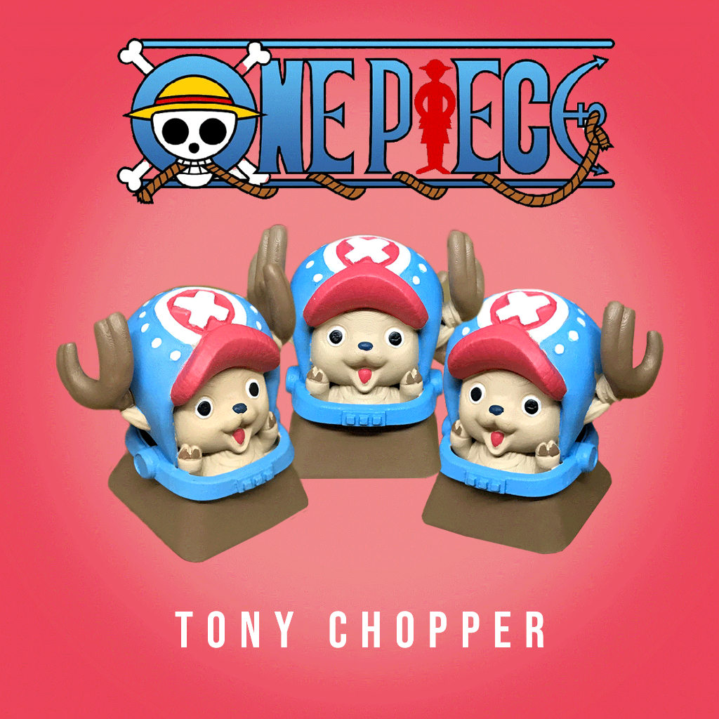 Jual Tony Chopper One Piece Artisan Keycap For Cherry MX Switch Gateron ...