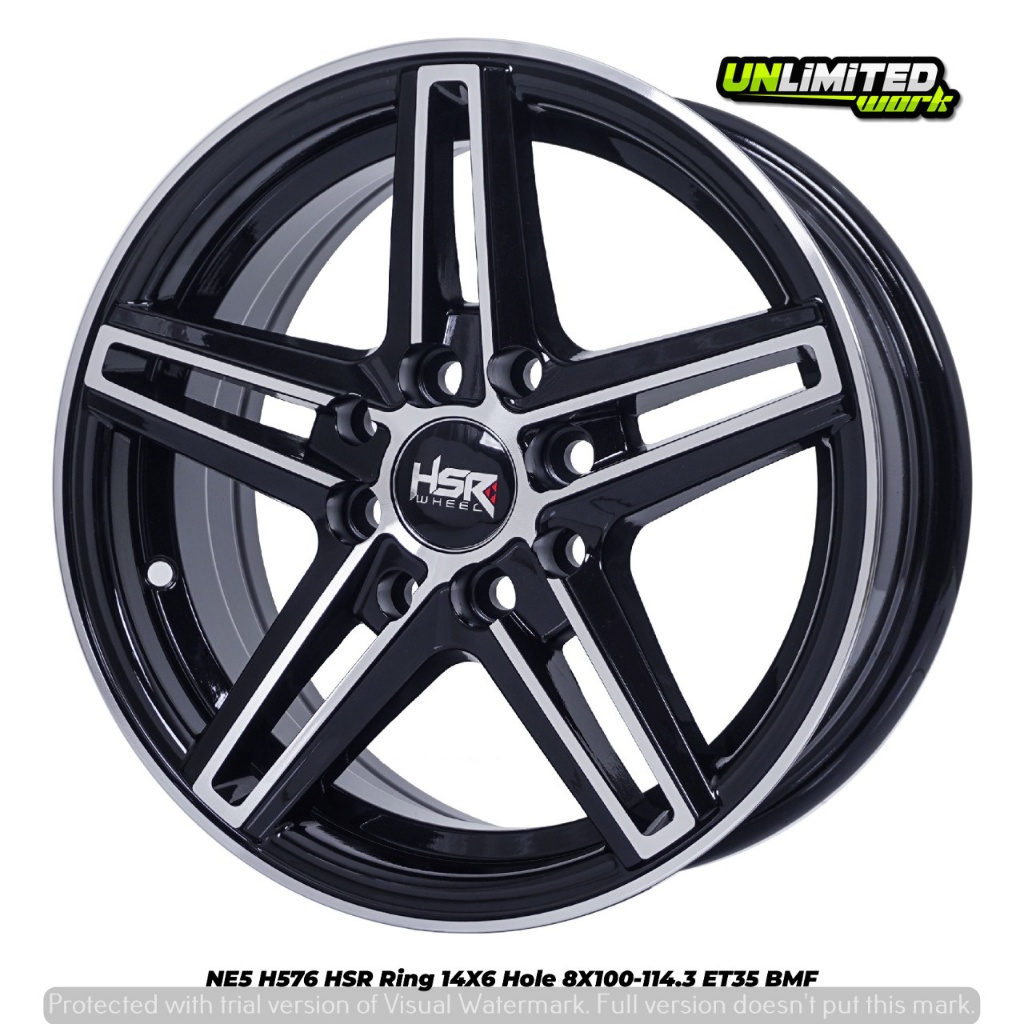 Jual Velg Racing R14 Original HSR Wheel Tipe NE5 Cocok Buat Avanza & Xenia ring 14 | Shopee ...