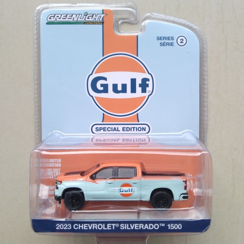 Jual Greenlight 2023 Chevrolet Silverado 1500 Gulf Series 2 | Shopee ...