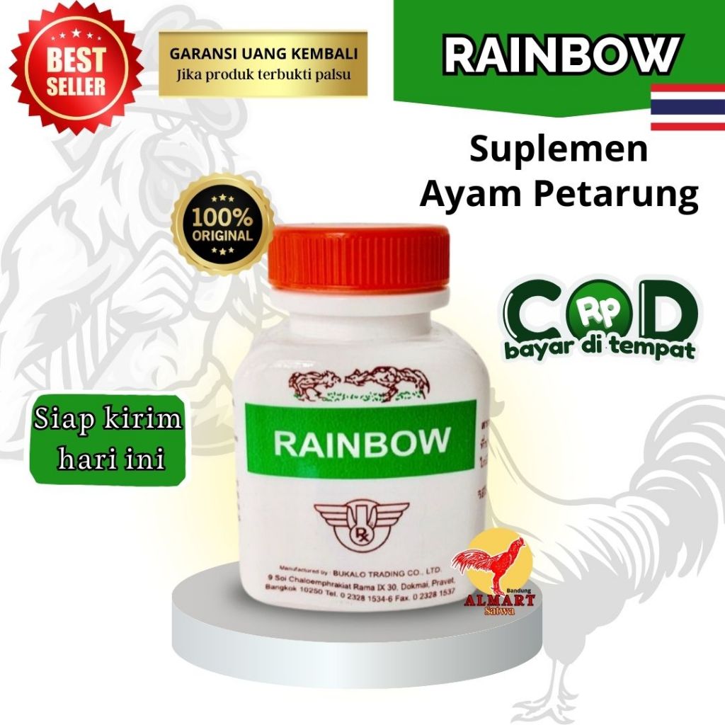 Jual Rainbow Ayam Rambo Multi Vitamin Ayam Bangkok | Shopee Indonesia