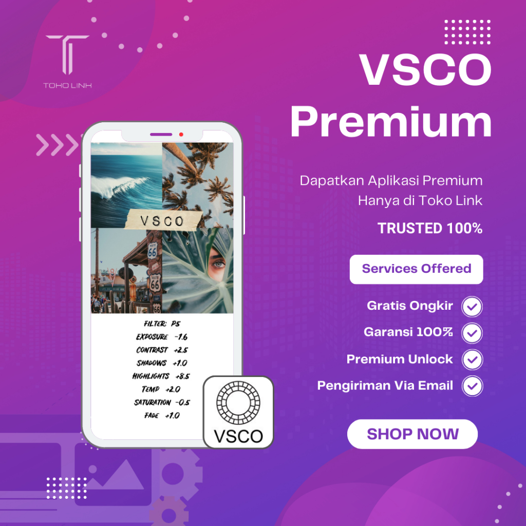 Jual Software Aplikasi VSxCO Edit foto dengan kualitas terbaik ...