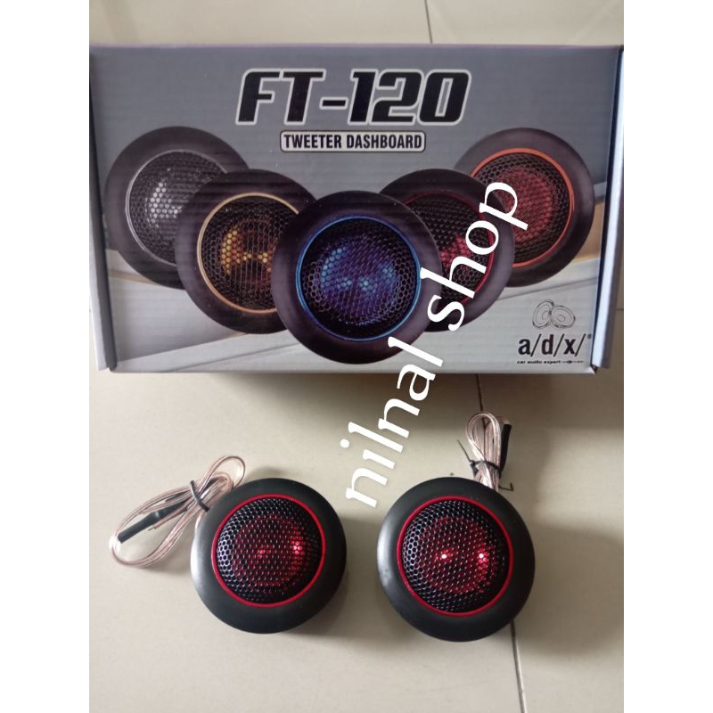 Jual tweter adx aft 120 warna merah | Shopee Indonesia