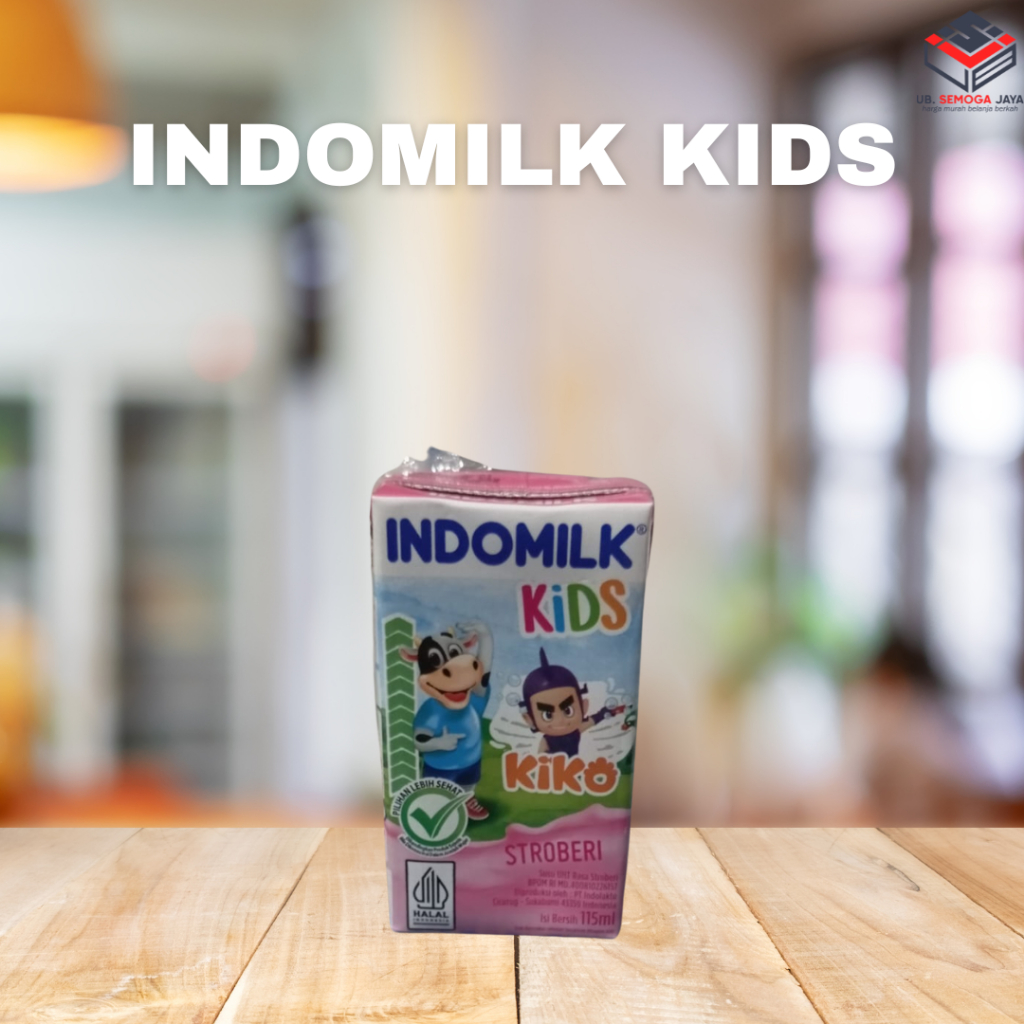Jual Susu UHT Indomilk Kids 115 ml rasa Coklat / Strawberry | Shopee Indonesia