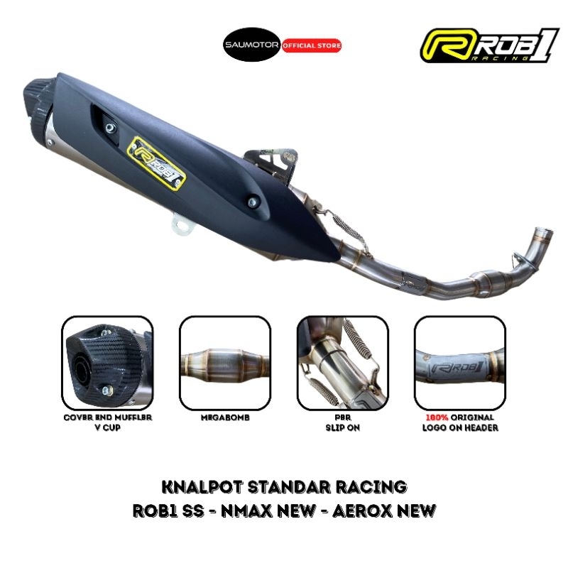Jual ROB1 Knalpot Nmax Aerox New 2020 Nmax TURBO 2024 Aerox 2015 ...