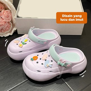 Jual Muzy Sendal Baim Wanita Sandal Jelly Baim Wedges Wanita Sendal ...