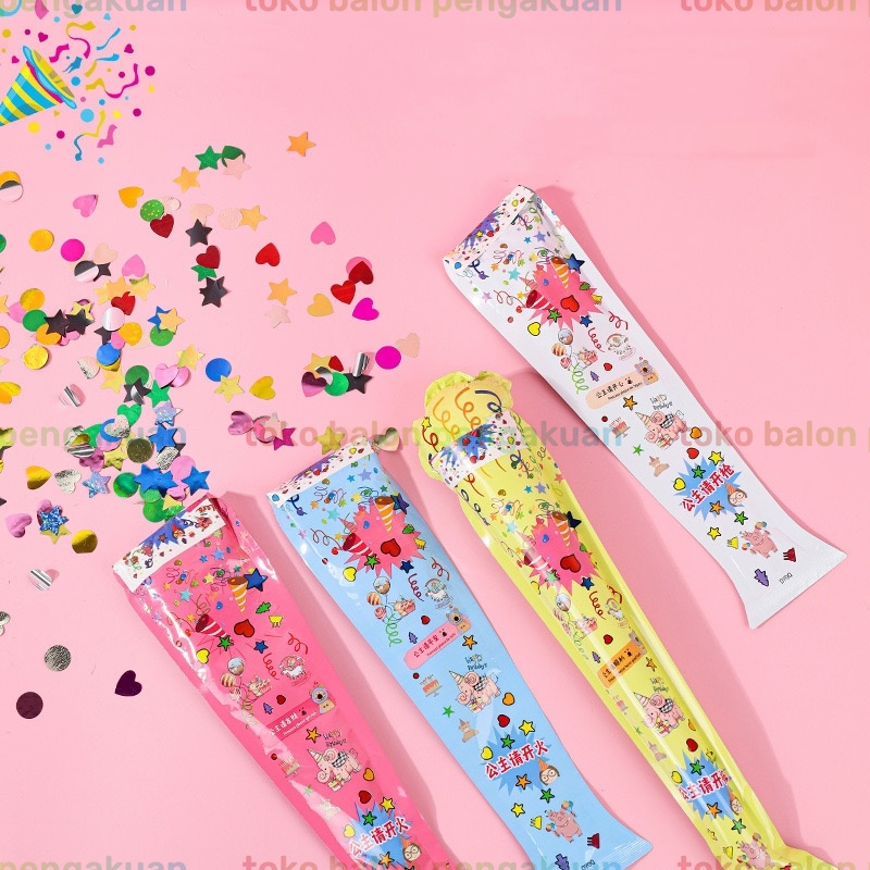 Jual Otomatis Isi Angin / CONFETTI / Party Popper / tongkat balon ...