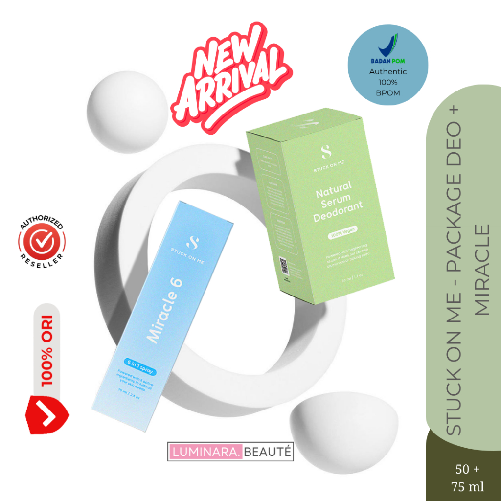 Jual Psket Bundling STUCK ON ME Deodorant Serum Pure Fresh 50ML ...
