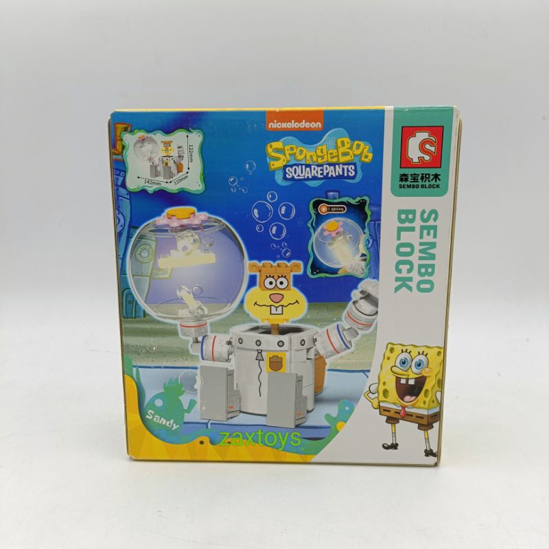 Jual Mainan SEMBO BLOCK SPONGEBOB SQUAREPANTS | Shopee Indonesia