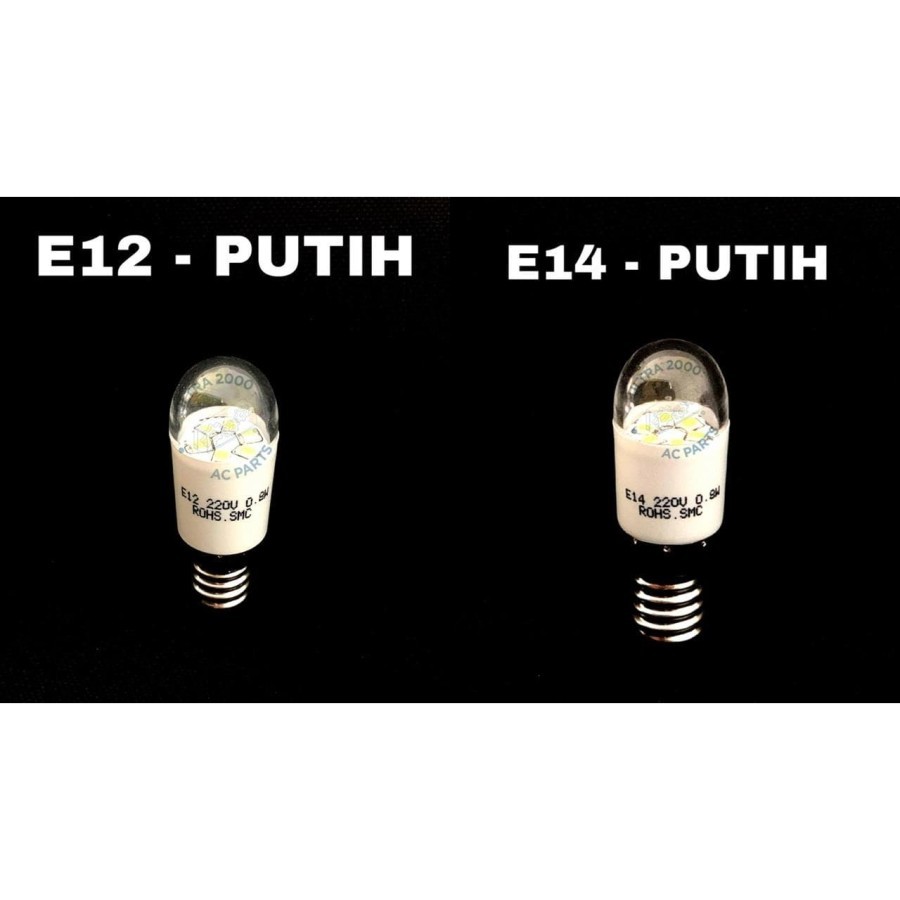 Jual LAMPU KULKAS LED E12 E14 CAHAYA KUNING - E12 | Shopee Indonesia