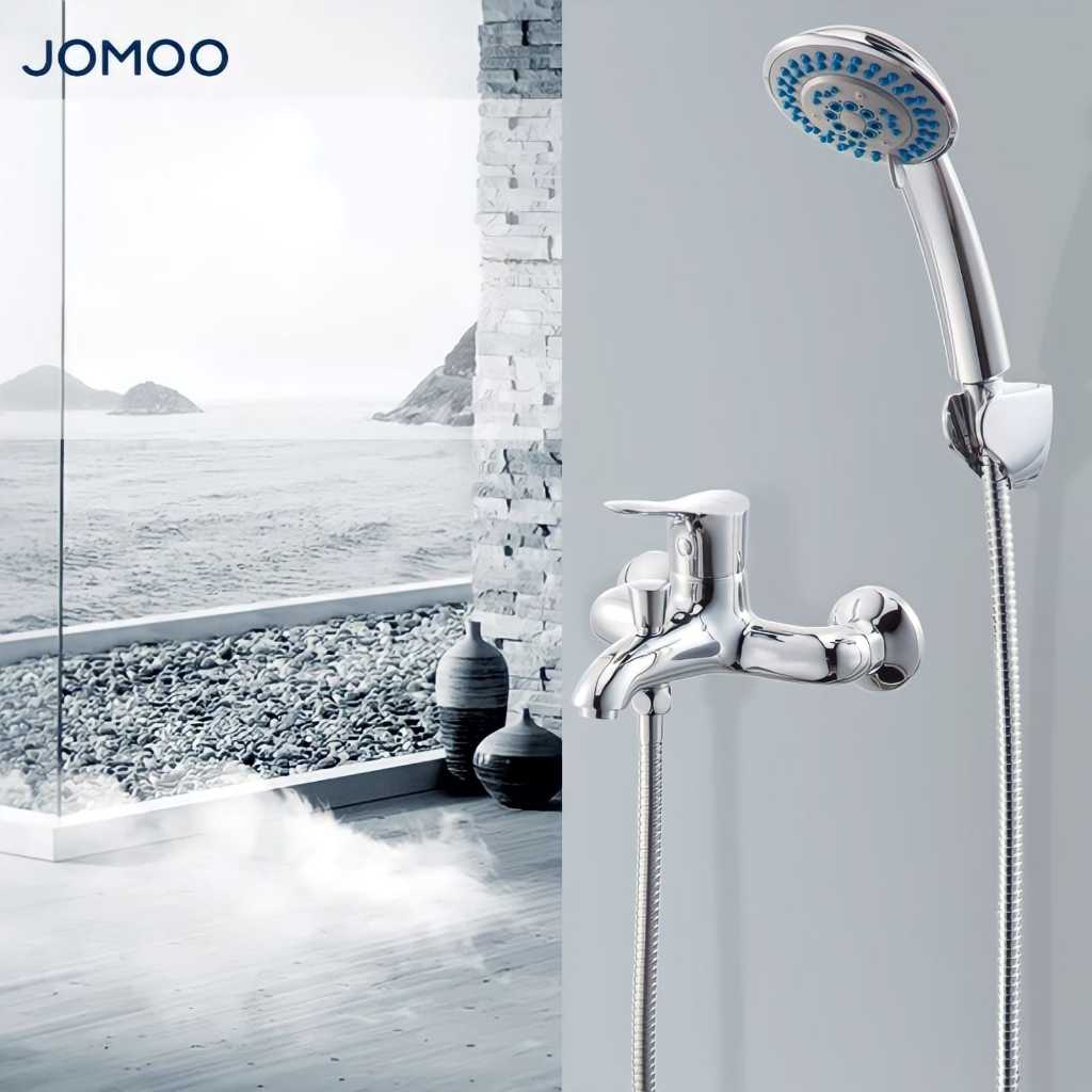 Jual Jomoo Shower Set Minimalis 5 Mode air dengan Basin Mixer Bergaransi | Shopee Indonesia