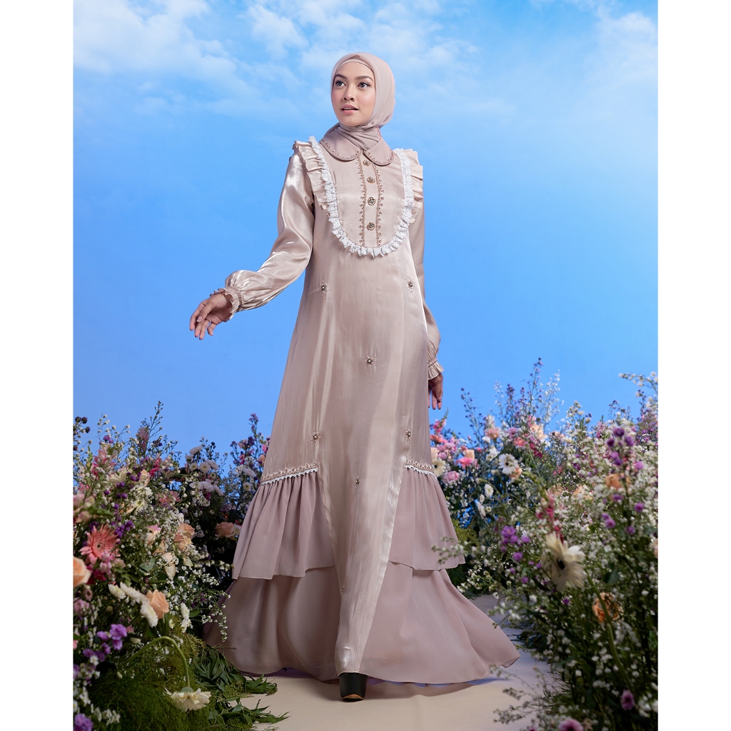 Jual Ranti - Gamis Muslim Wanita | Zenia Dress | Shopee Indonesia