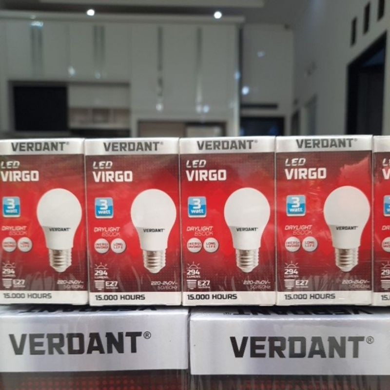 Jual Lampu verdant led virgo 3 watt SNI garansi 1 tahun | Shopee Indonesia