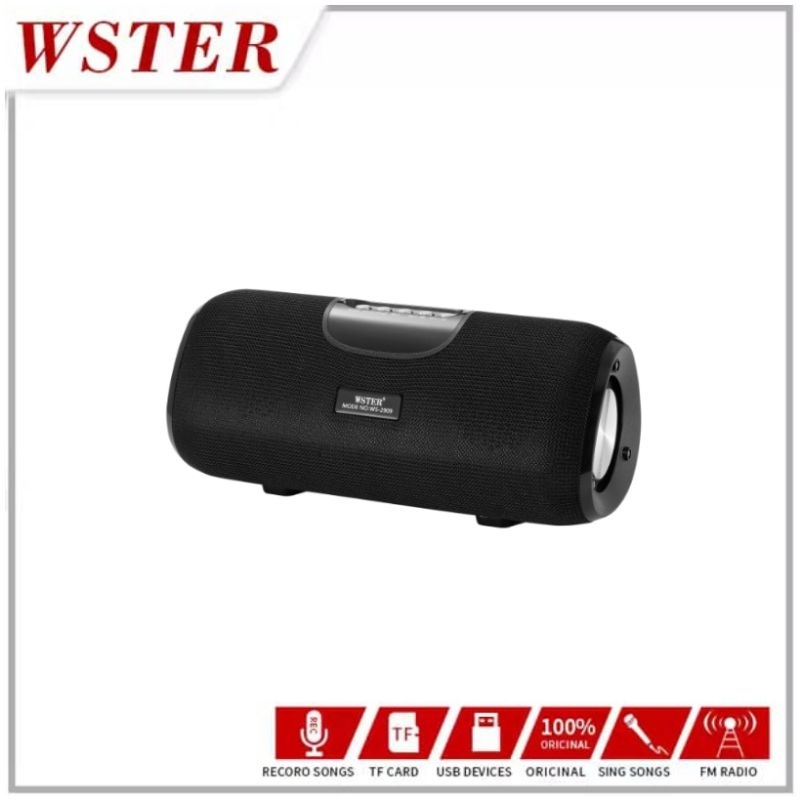 Jual WSTER Original Speaker Karaoke microphone Bluetooth wireless WS-2909 | Shopee Indonesia