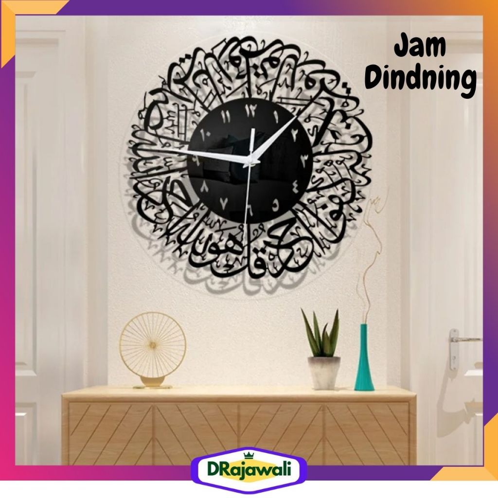 Jual Jam Dinding Besar Tempel Unik Mewah Gold Diamond Elegan Aesthetic ...