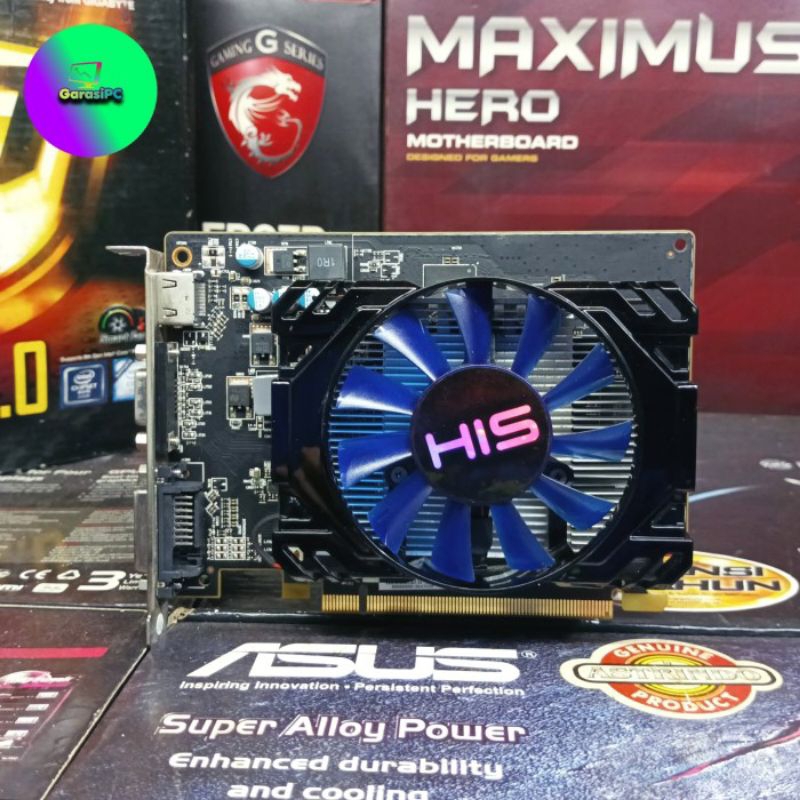 Jual VGA Card AMD Ati Radeon HIS R7 250 2Gb 128Bit DDr5 Pci-Express ...