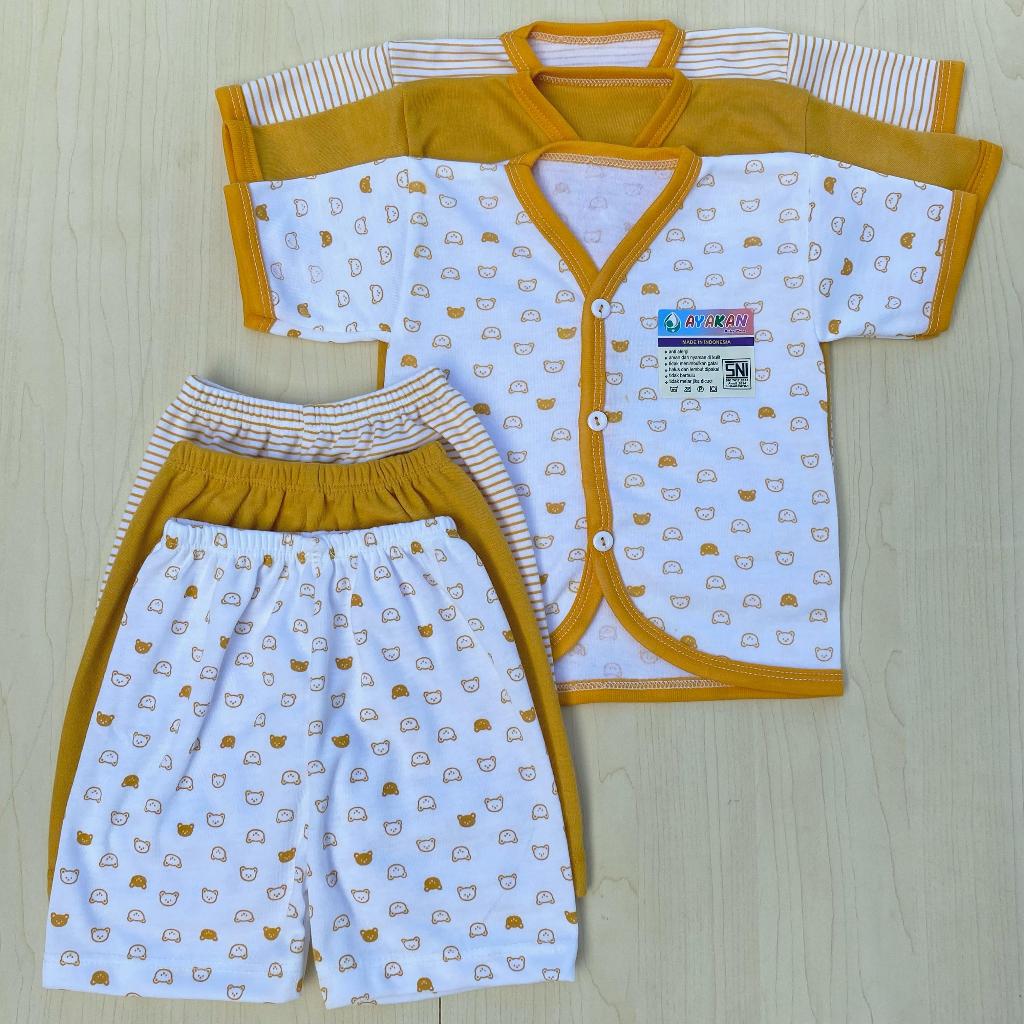 Jual AYAKAN BABY - 3 Pcs Baju Lengan Pendek + 3 Pcs Celana Pendek Bayi ... Jual AYAKAN BABY - 3 Pcs Baju Lengan Pendek + 3 Pcs Celana Pendek Bayi ...
