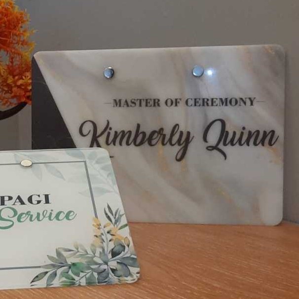 Jual Cue Card Acrylic Custom | Cue Card MC | Shopee Indonesia