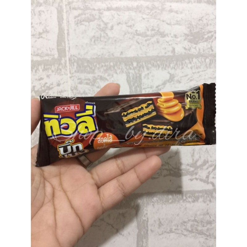 Jual TIVOLI Chocolate coated wafer filled with Cookies Crumb salted ...