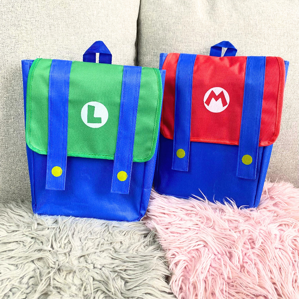 Jual Tas ultah ransel MARIO BROS | Tas ulang tahun MARIO BROS | TAS ...