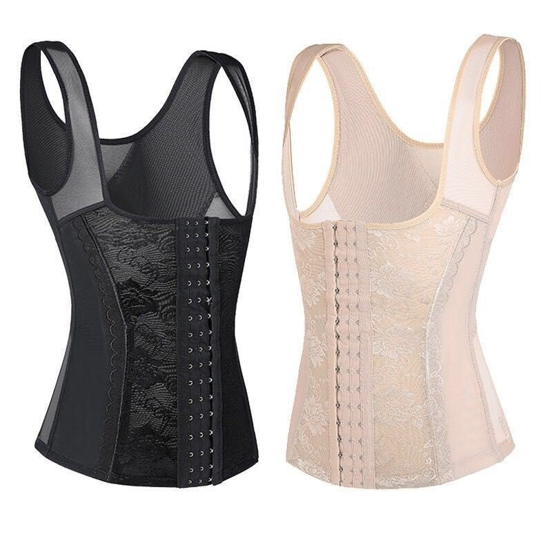 Jual FY Korset Pengecil Perut Korset Pelangsing Long Torso Slimming ...