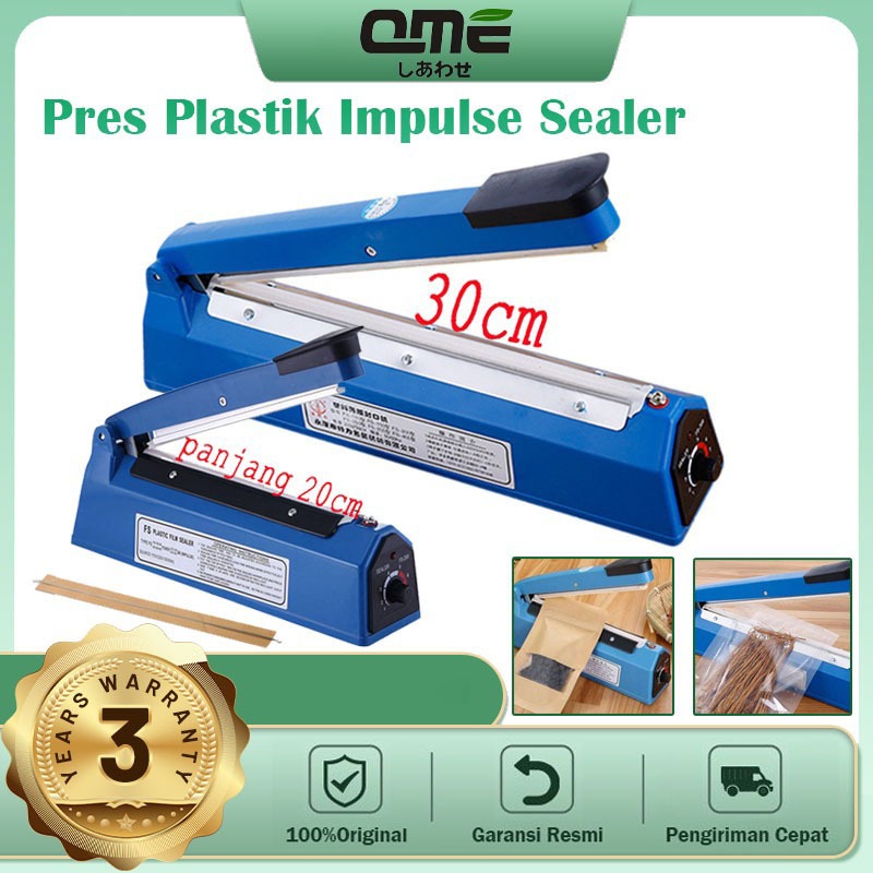Jual QME-Alat Press Plastik Impulse Sealer 20 dan 30cm alat pres ...