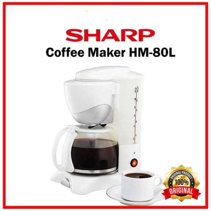 Jual Sharp HM80L Coffee Maker 1.5 Liter Mesin Pembuat Kopi | Shopee ...