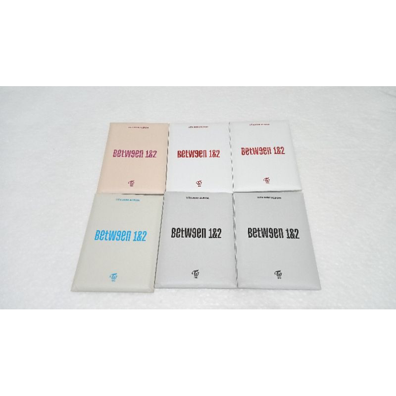 Jual Photocard Twice POB Benefit set Album Between 1&2 Nayeon Jeongyeon Momo Sana Jihyo Mina ...