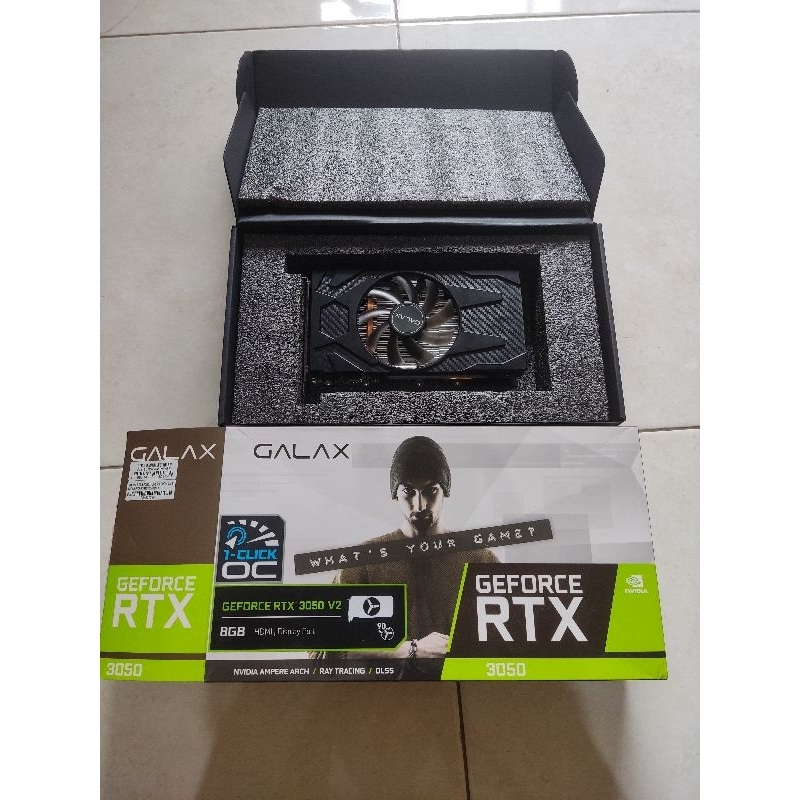 Jual VGA GALAX RTX 3050 second | Shopee Indonesia