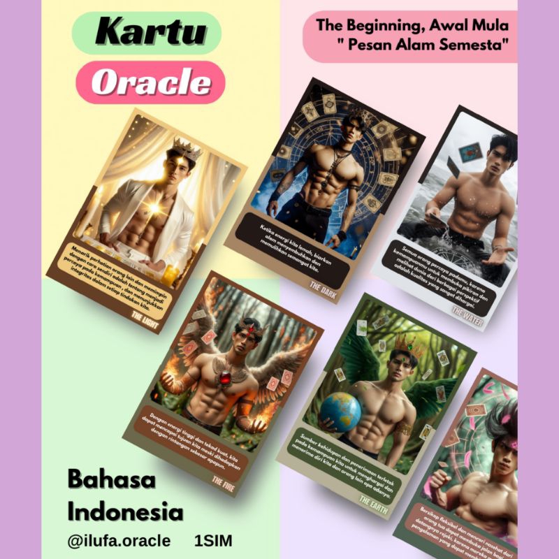 Jual Kartu Oracle Bahasa Indonesia " The Beginning " Indonesian Male ...