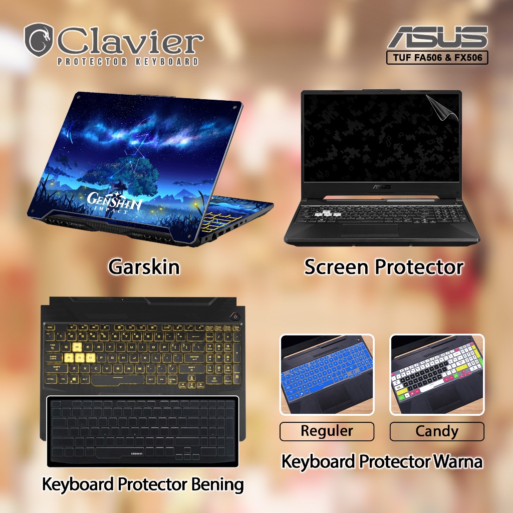 Jual Cover Keyboard Screen Protector Garskin Laptop Anti Gores Asus TUF ...