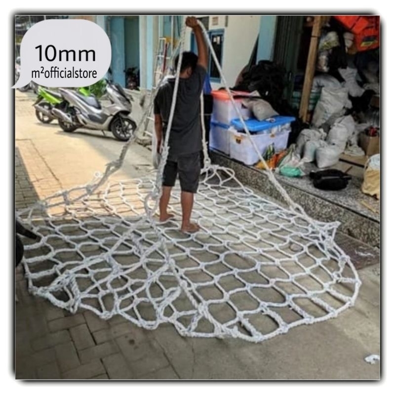 Jual hammock jaring angkat barang bahan nilon 10mm kuat dan berkualitas ...